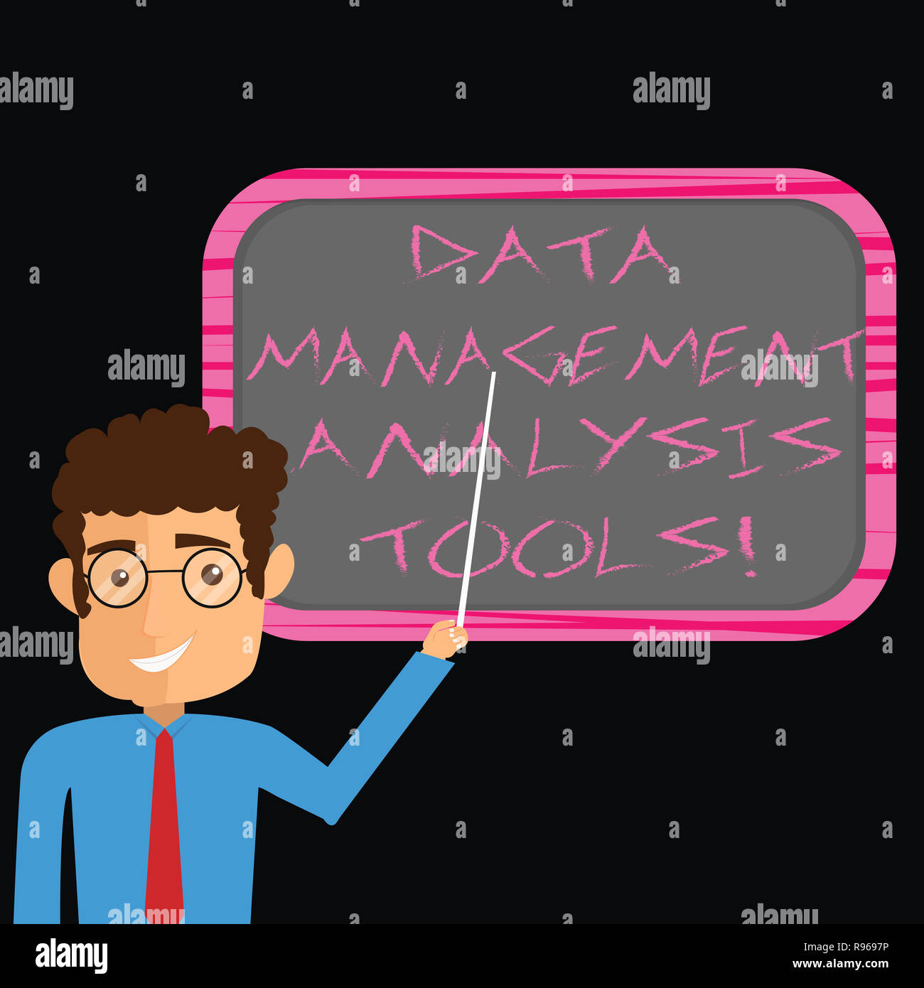 Word writing text Data Management Analysis Tools. Business concept for ...