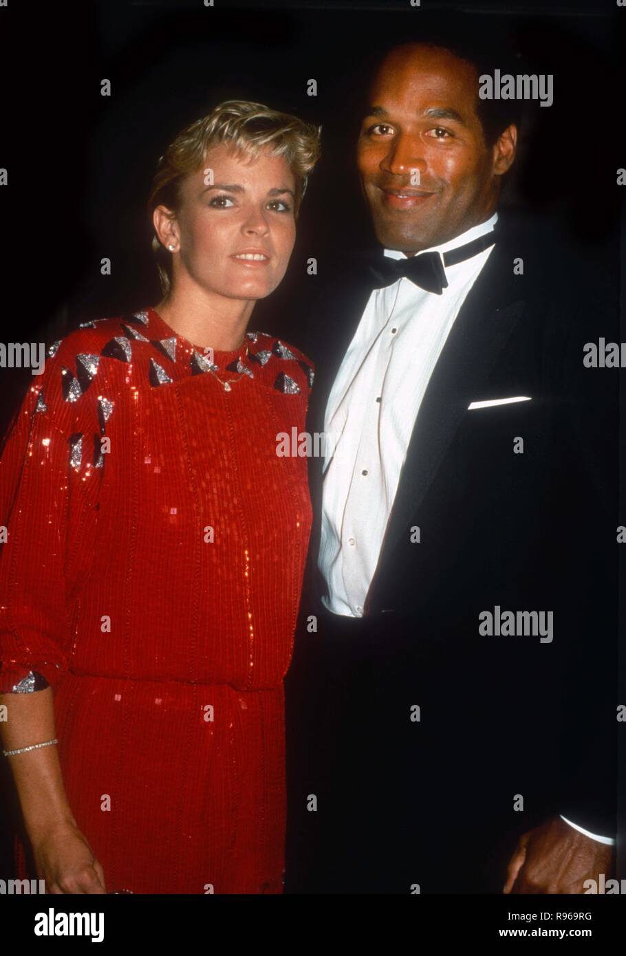 OJ Simpson Nicole Simpson 1984 Photo By John Barrett/PHOTOlink Stock ...