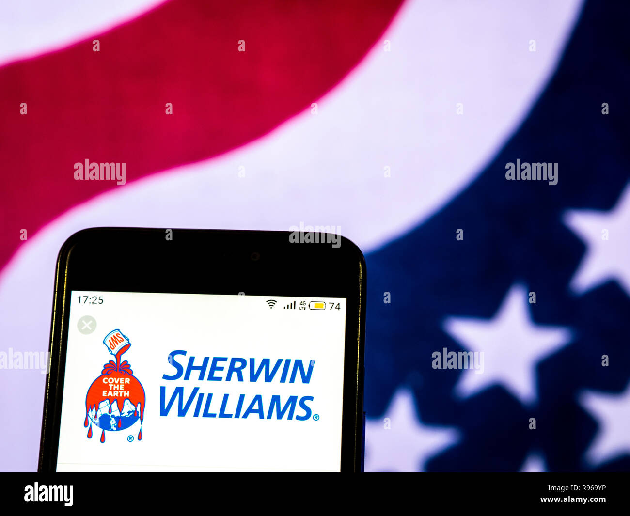 Sherwin williams logo hi-res stock photography and images - Alamy
