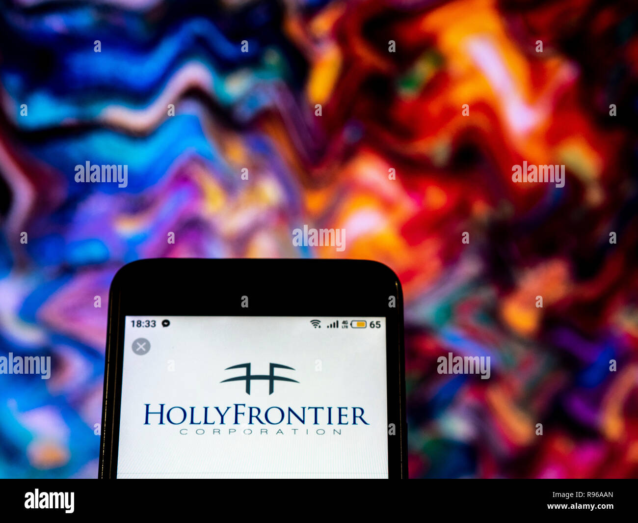 Hollyfrontier logo hi-res stock photography and images - Alamy