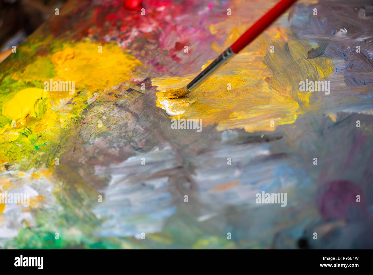 Paintings Artwork Multicolor High Resolution Stock Photography and ...