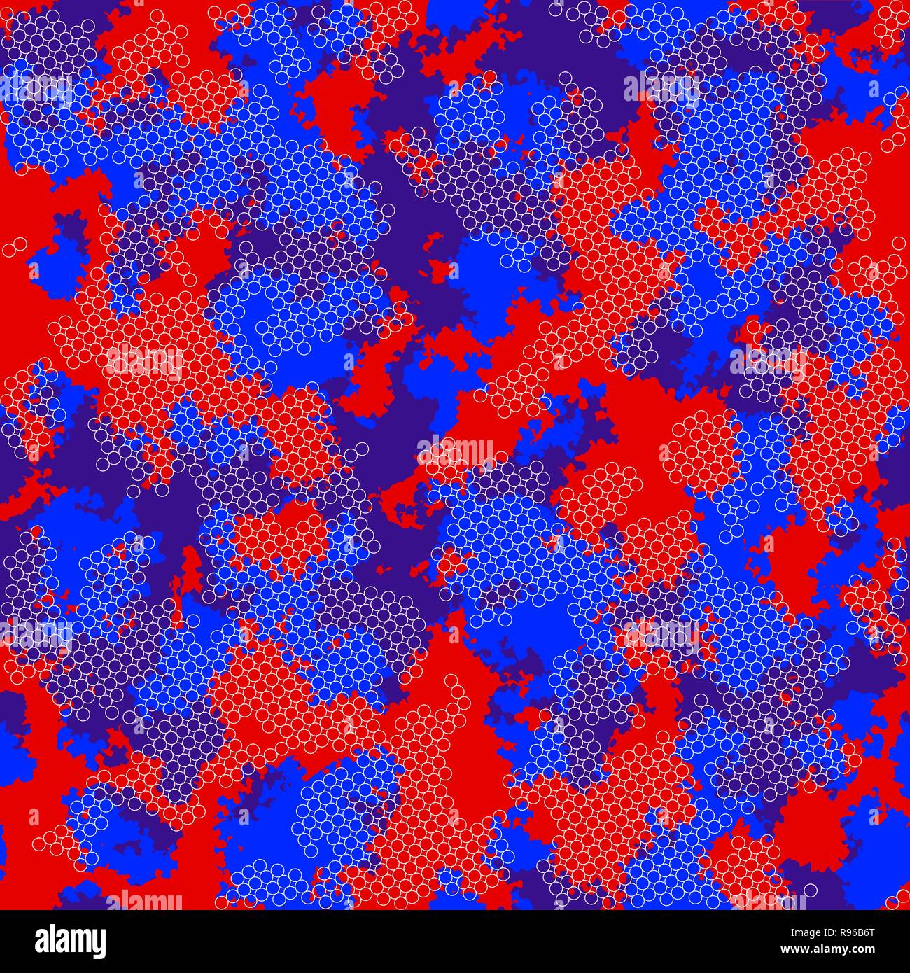 Fashion camo design. Color clouds seamless pattern vector. Trendy ...