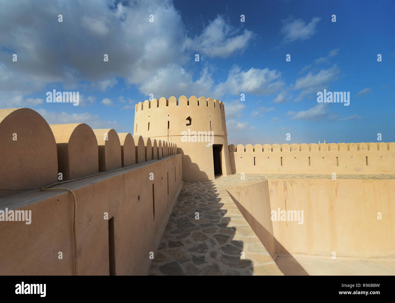 The Sunaysilah Fort in Sur, Oman Stock Photo - Alamy