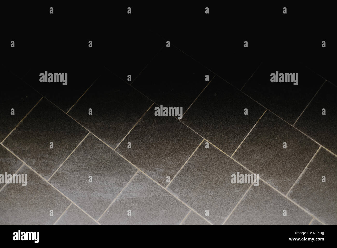 Dark floor background at night Stock Photo - Alamy
