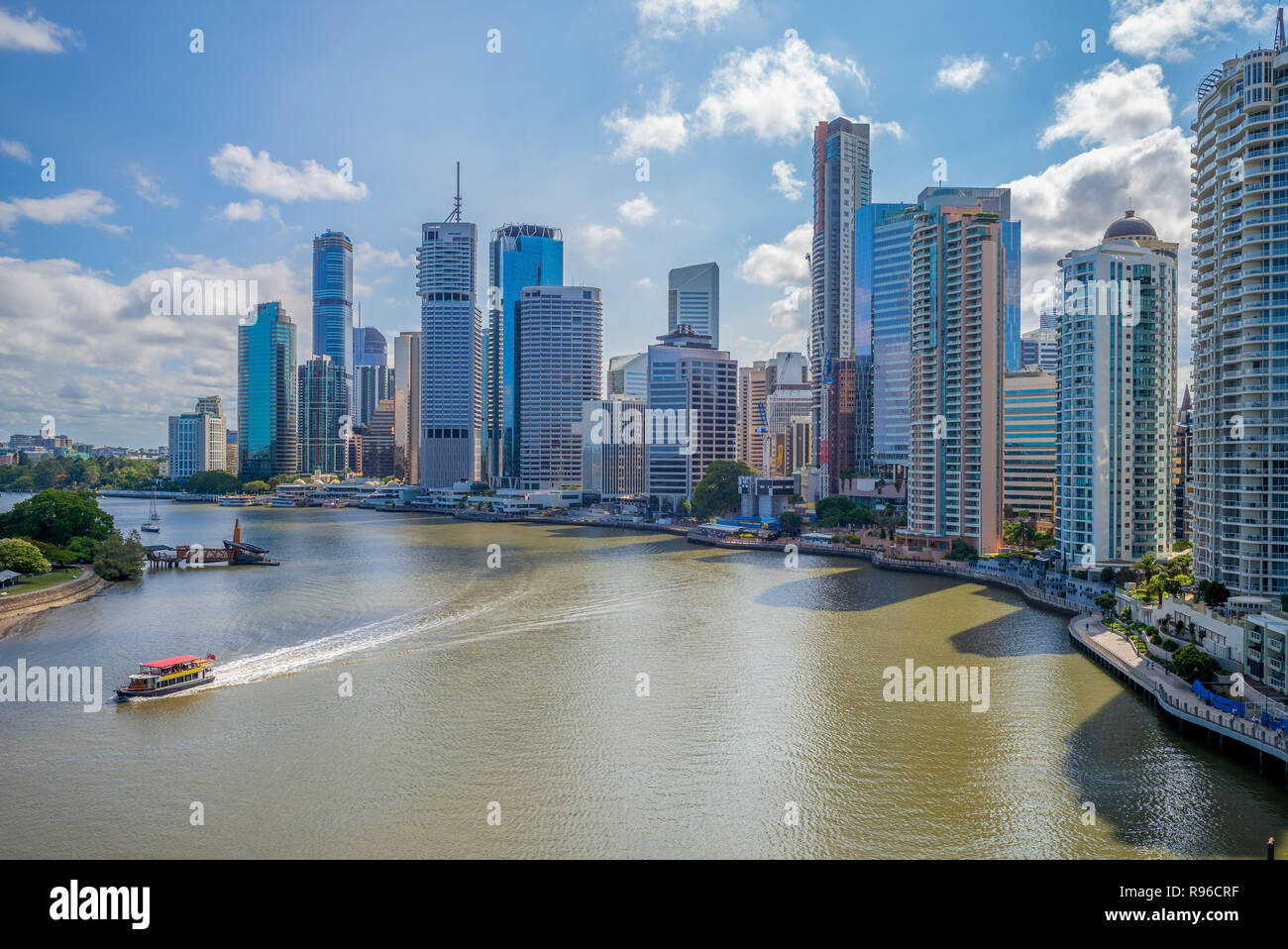 Brisbane skyline, capital of Queensland, Australia Stock Photo - Alamy