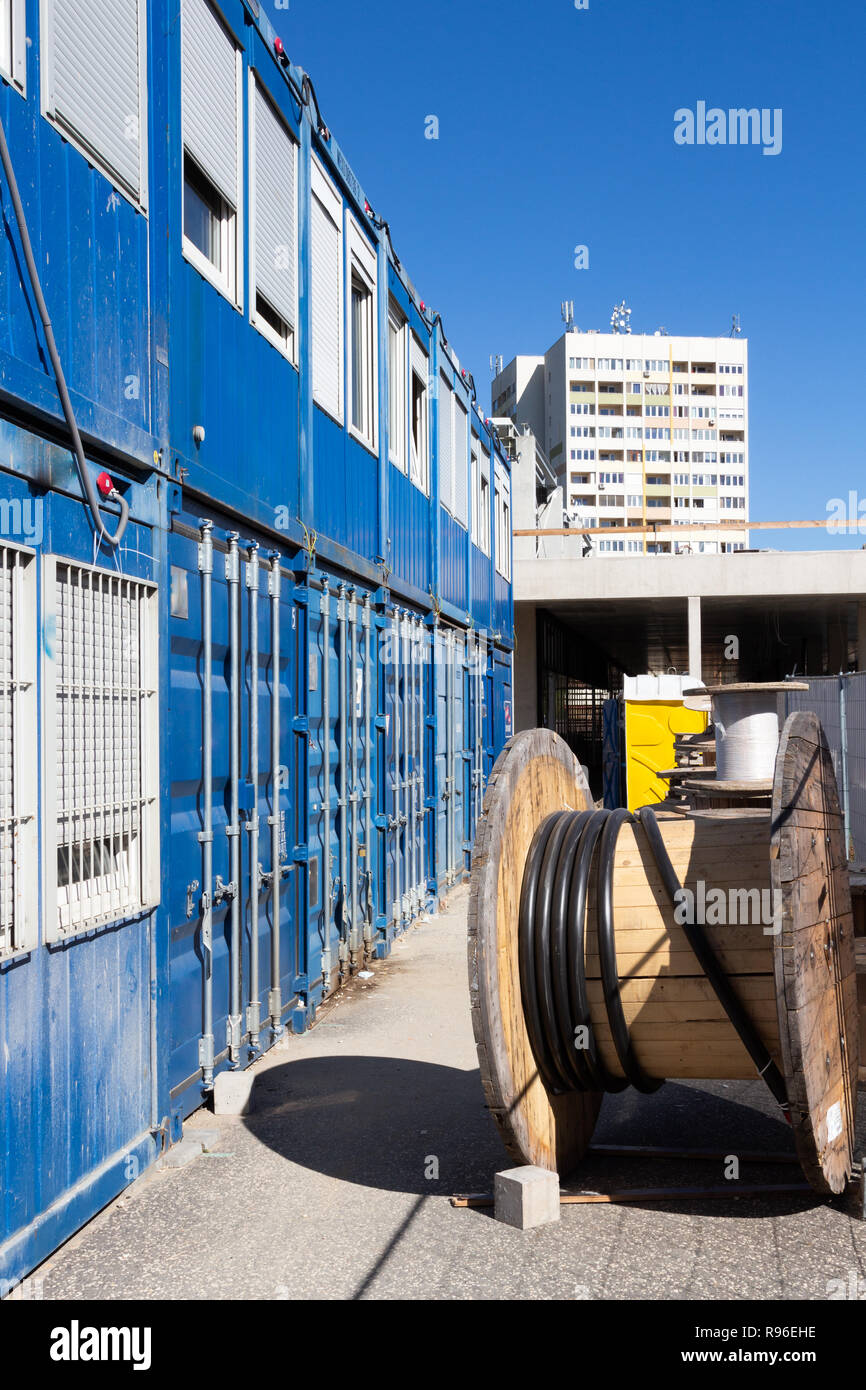 Cable reel hi-res stock photography and images - Alamy