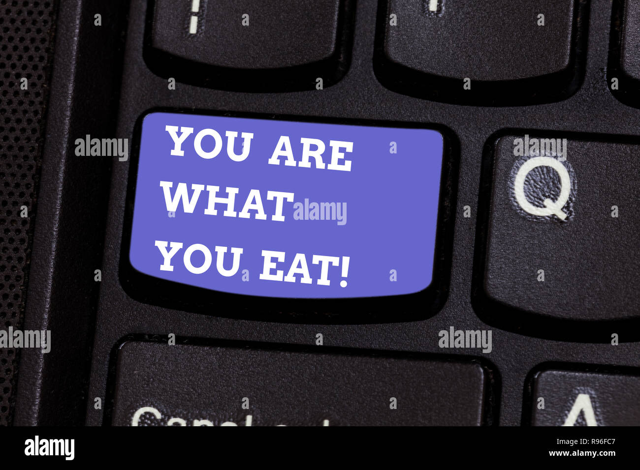 Writing note showing You Are What You Eat. Business photo showcasing ...