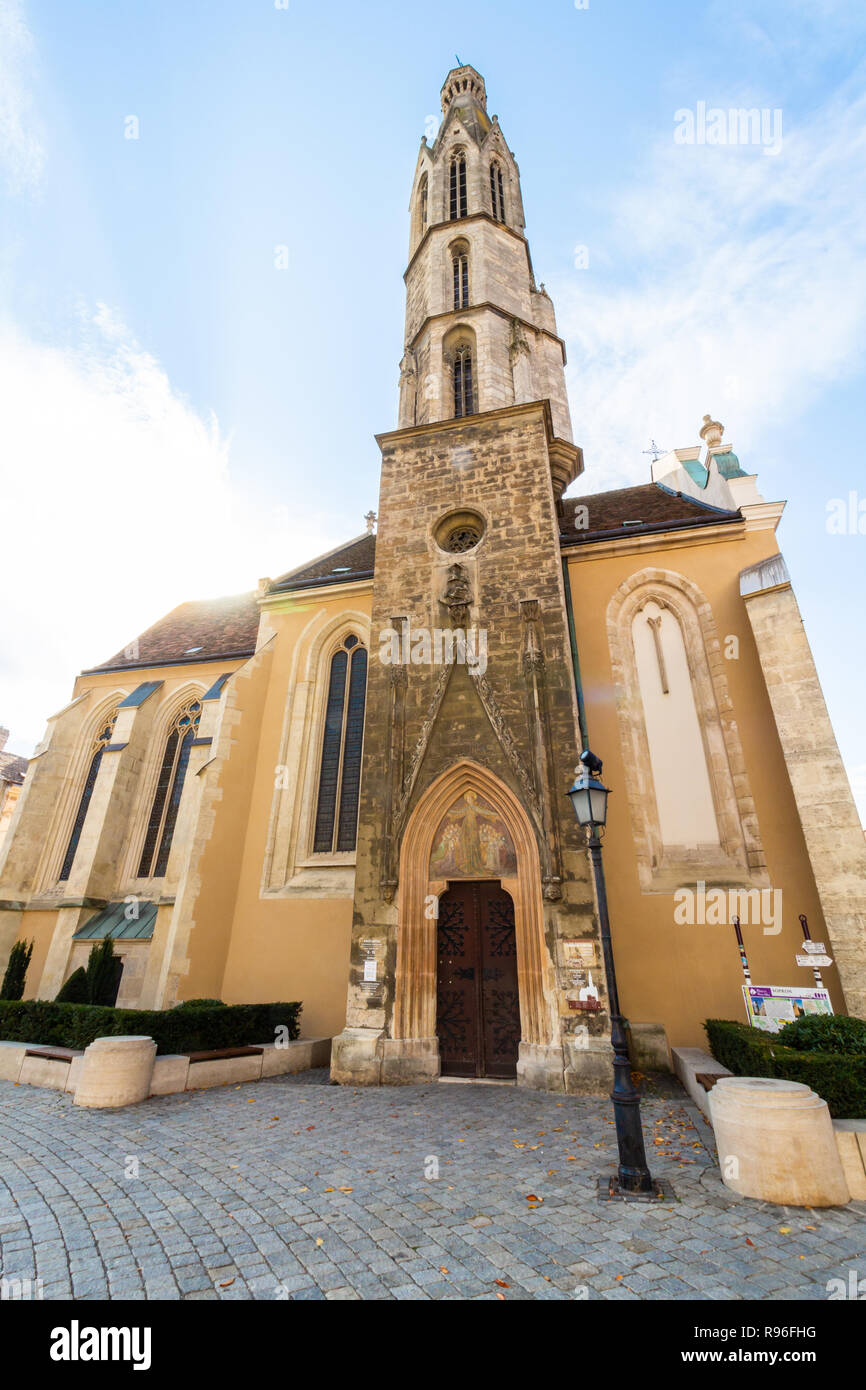 The Benedictine or Blessed Mary church in the Medieval inner-city of ...