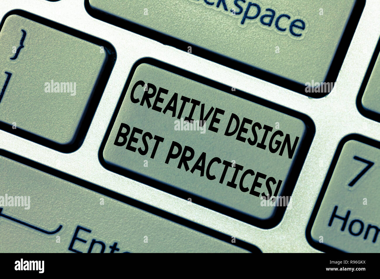 Word writing text Creative Design Best Practices. Business concept for ...