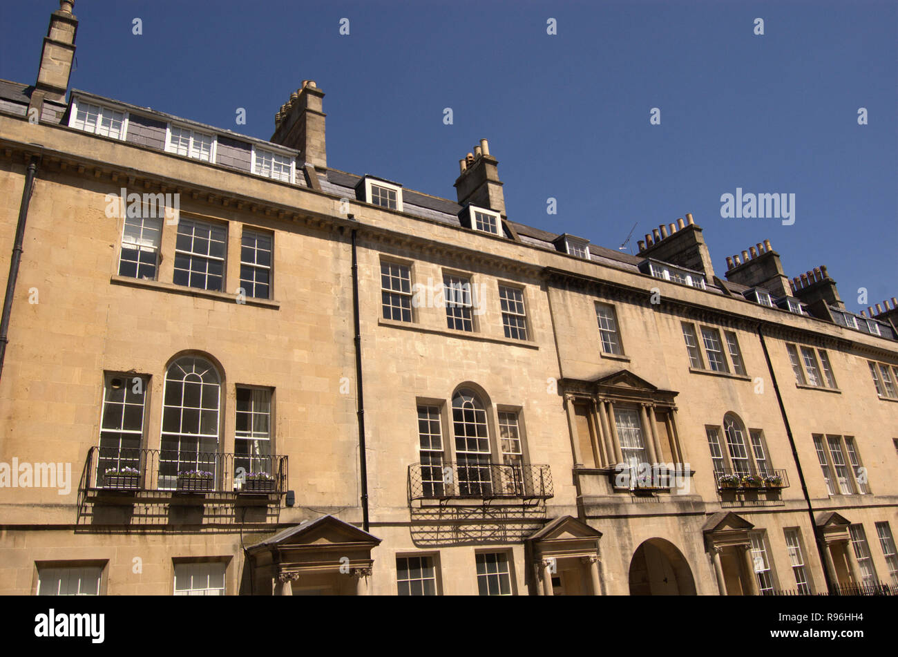 The beautiful buildings of Bath, England Stock Photo - Alamy