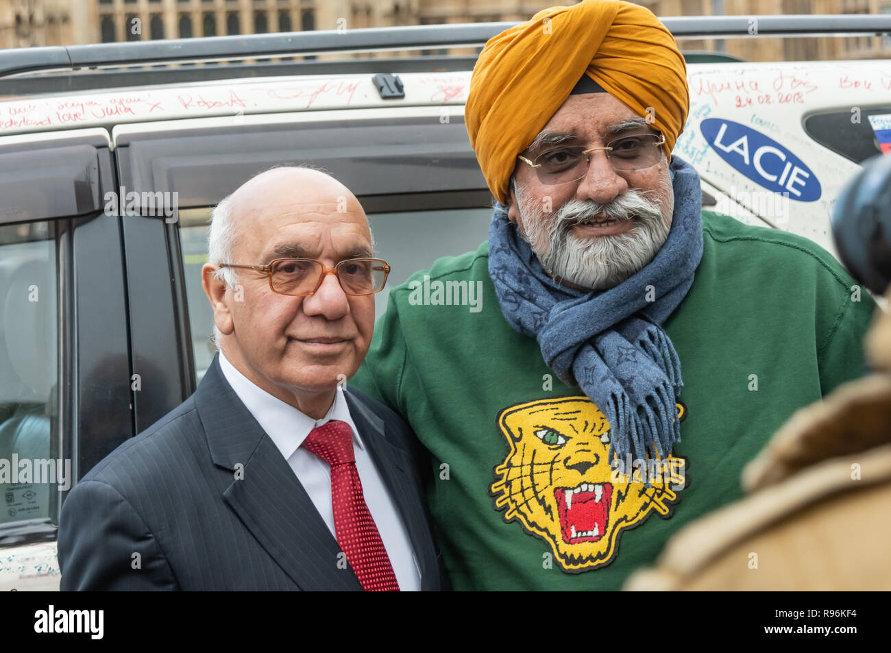 London, UK. 19th December 2018. Virendra Sharma, Labour MP for Ealing ...