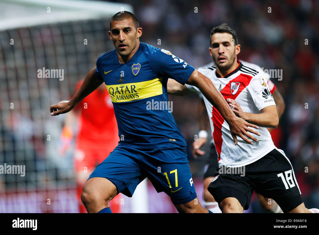 Madrid, Spain. Credit: D. 9th Dec, 2018. Ramon Abila (Boca) Football ...