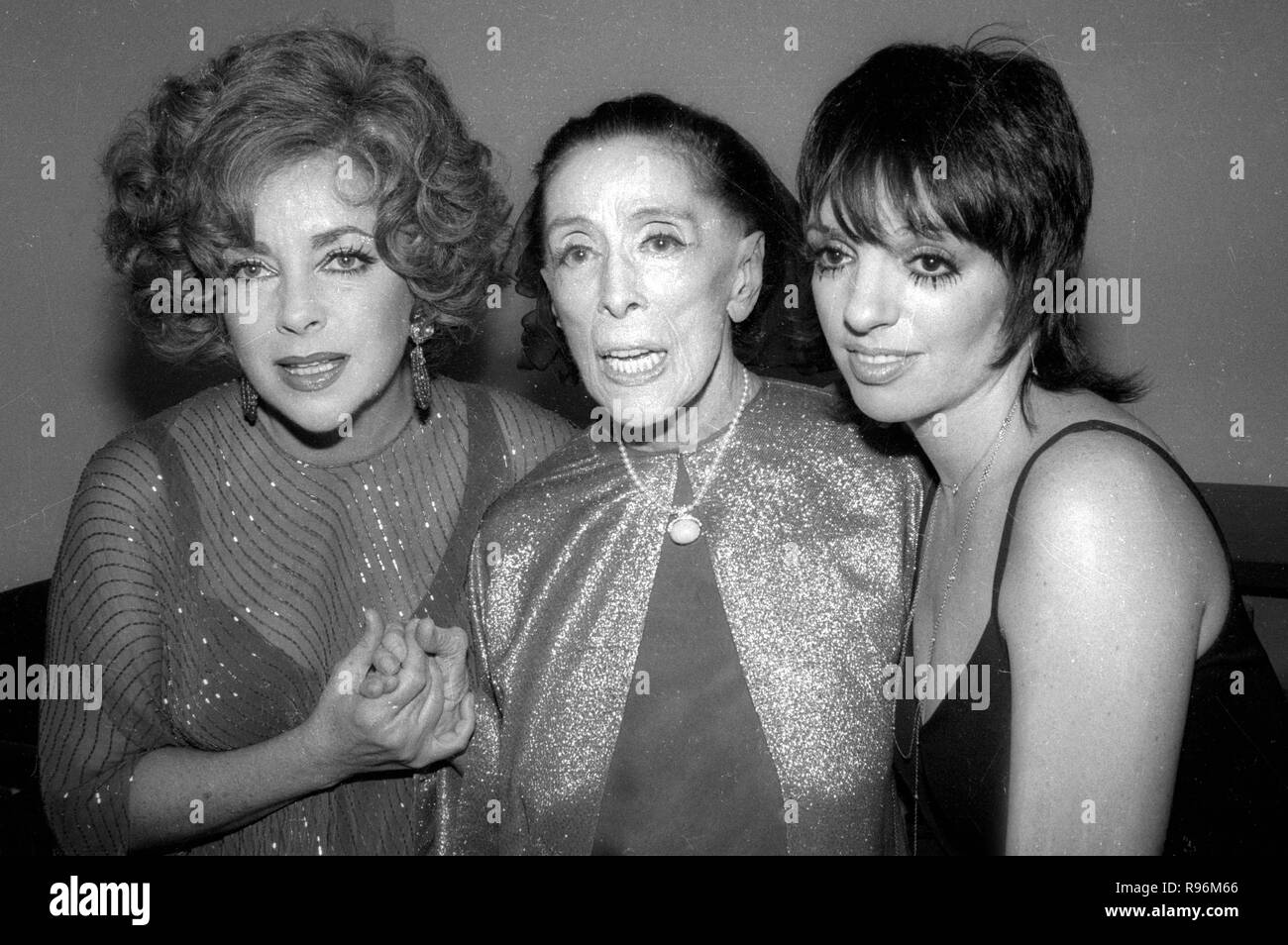 Elizabeth Taylor Martha GRaham Liza Minnelli 1978 Photo By Adam Scull ...