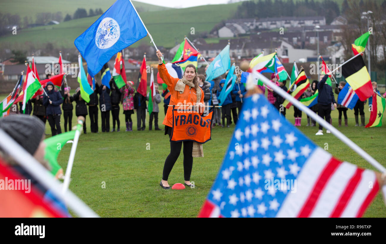 Lockerbie, Scotland, UK. 20th Dec, 2018. Becca Farnum, Community ...