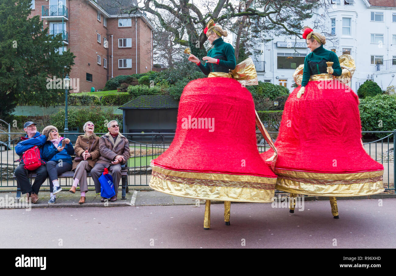Man on stilts dressed tree hi-res stock photography and images - Alamy