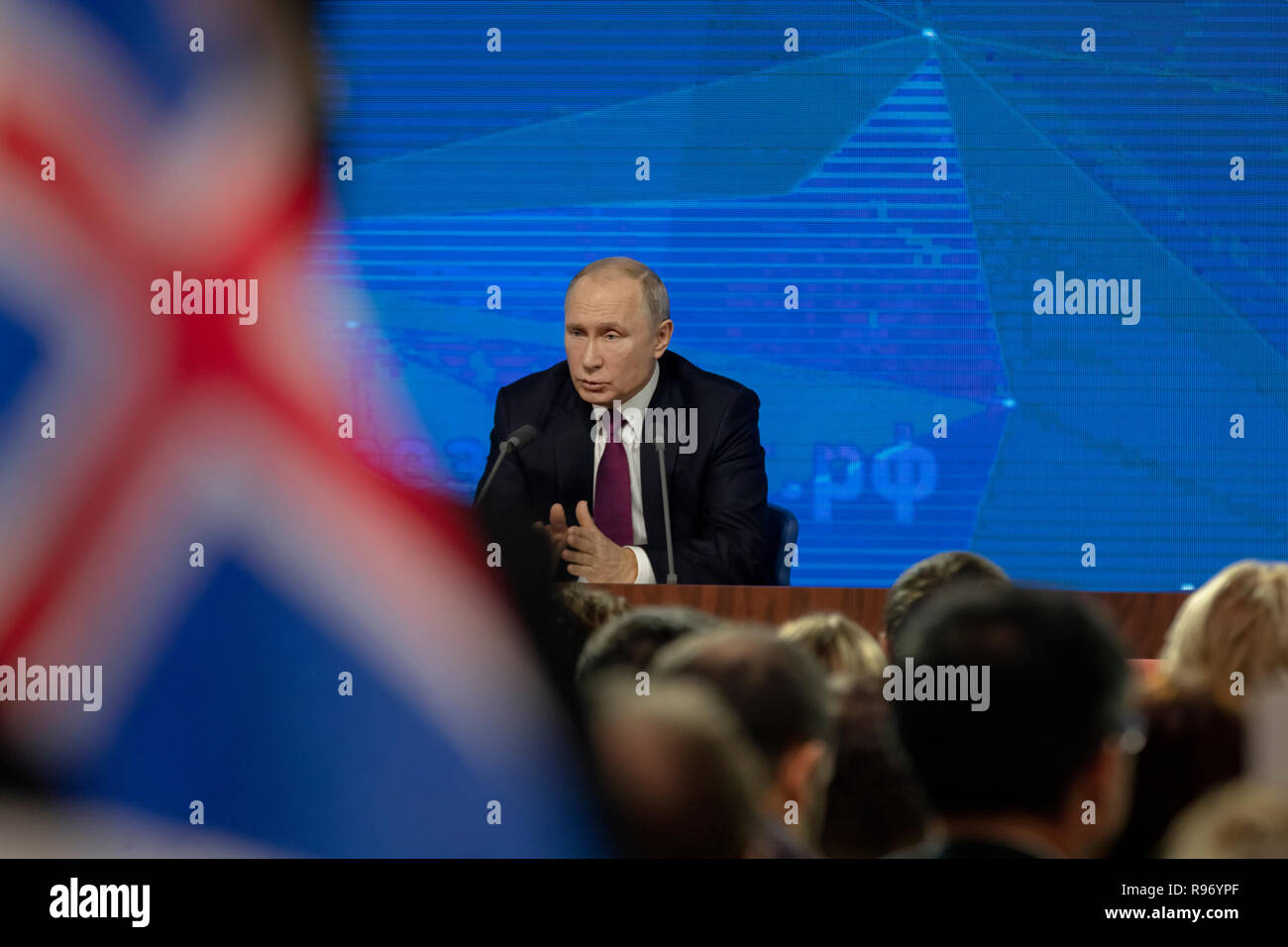 Putin desk flag hi-res stock photography and images - Alamy