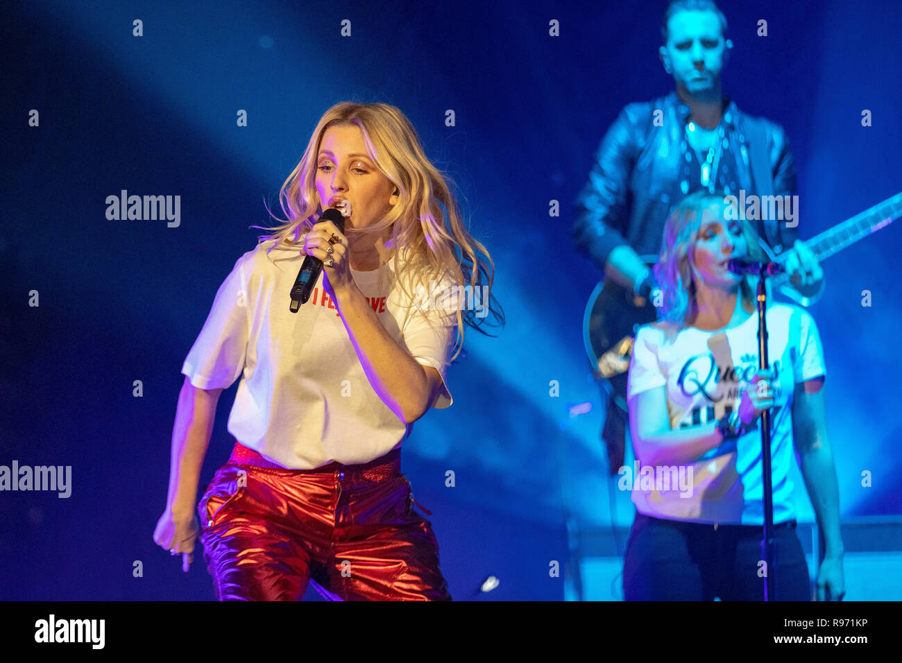 London, England. 20th December 2018,Ellie Goulding performs at the ...