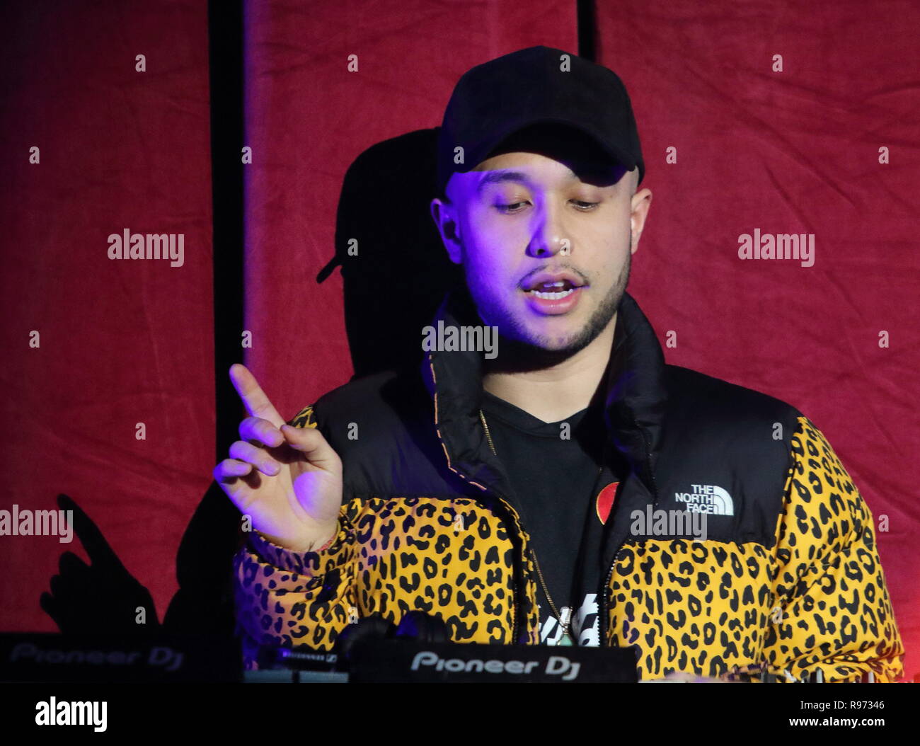 London, UK. 20th Dec, 2018. Jax Jones performs at the Ellie Goulding ...