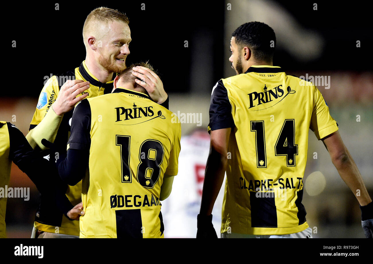 WERKENDAM, Netherlands, 20-12-2018, football, season 2018 / 2019, Dutch ...