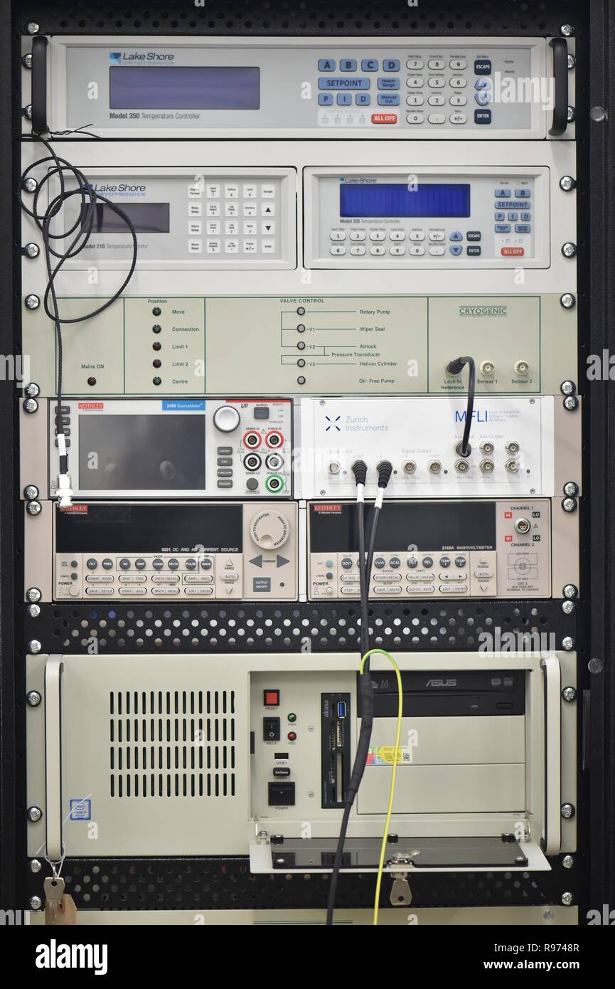 Technical equipment for use in the field science Stock Photo - Alamy