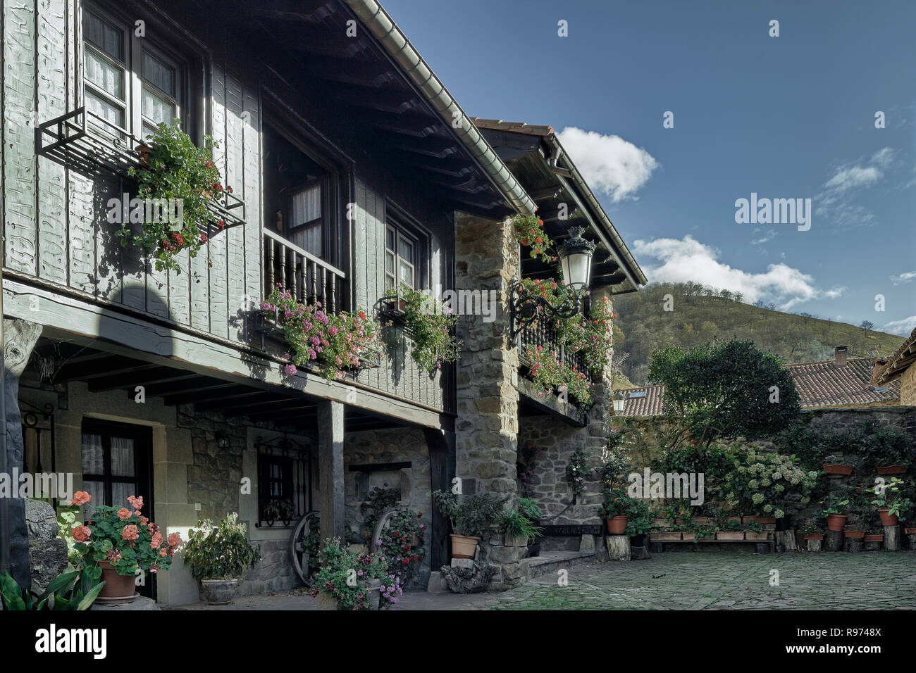 Bárcena Mayor, declared the prettiest town in Spain, Cantabria, Europe ...