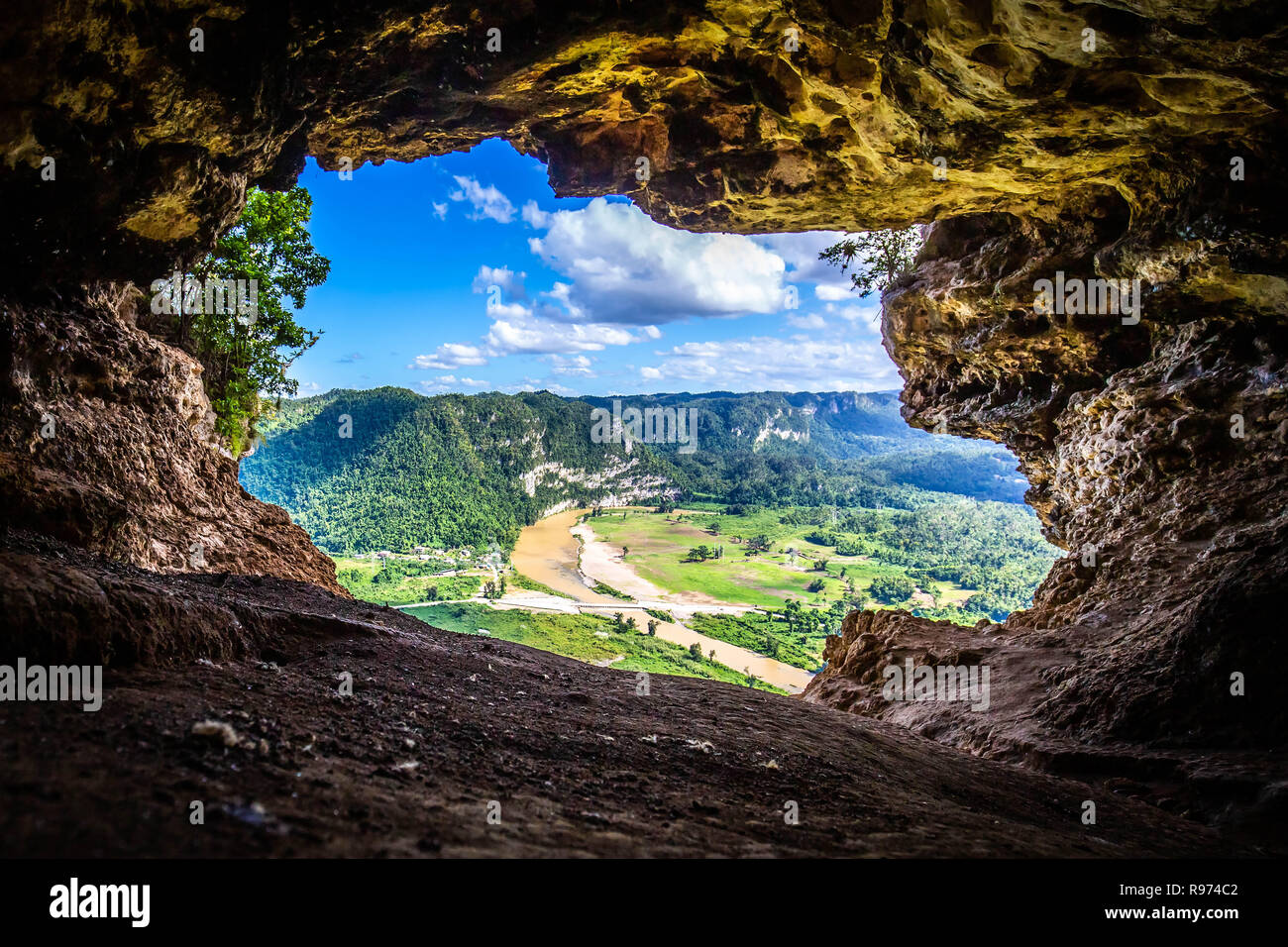 Cueva Ventana cave in Puerto Rico local attraction Stock Photo - Alamy