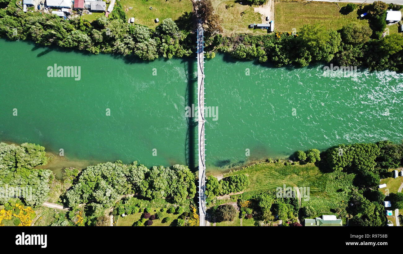 Aerial view of Millers Flat Stock Photo - Alamy