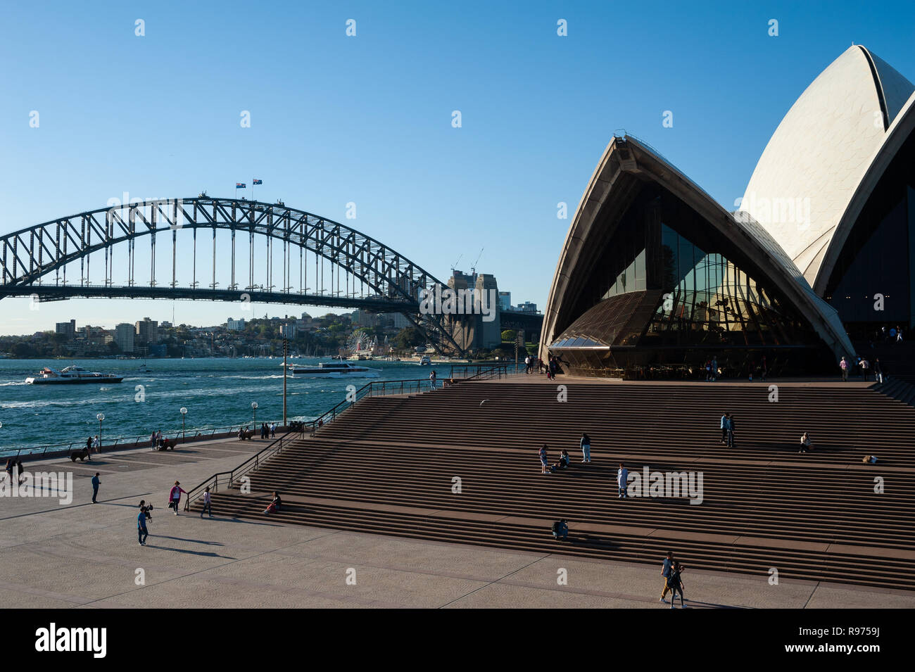 19.09.2018, Sydney, New South Wales, Australia - View of the Sydney ...