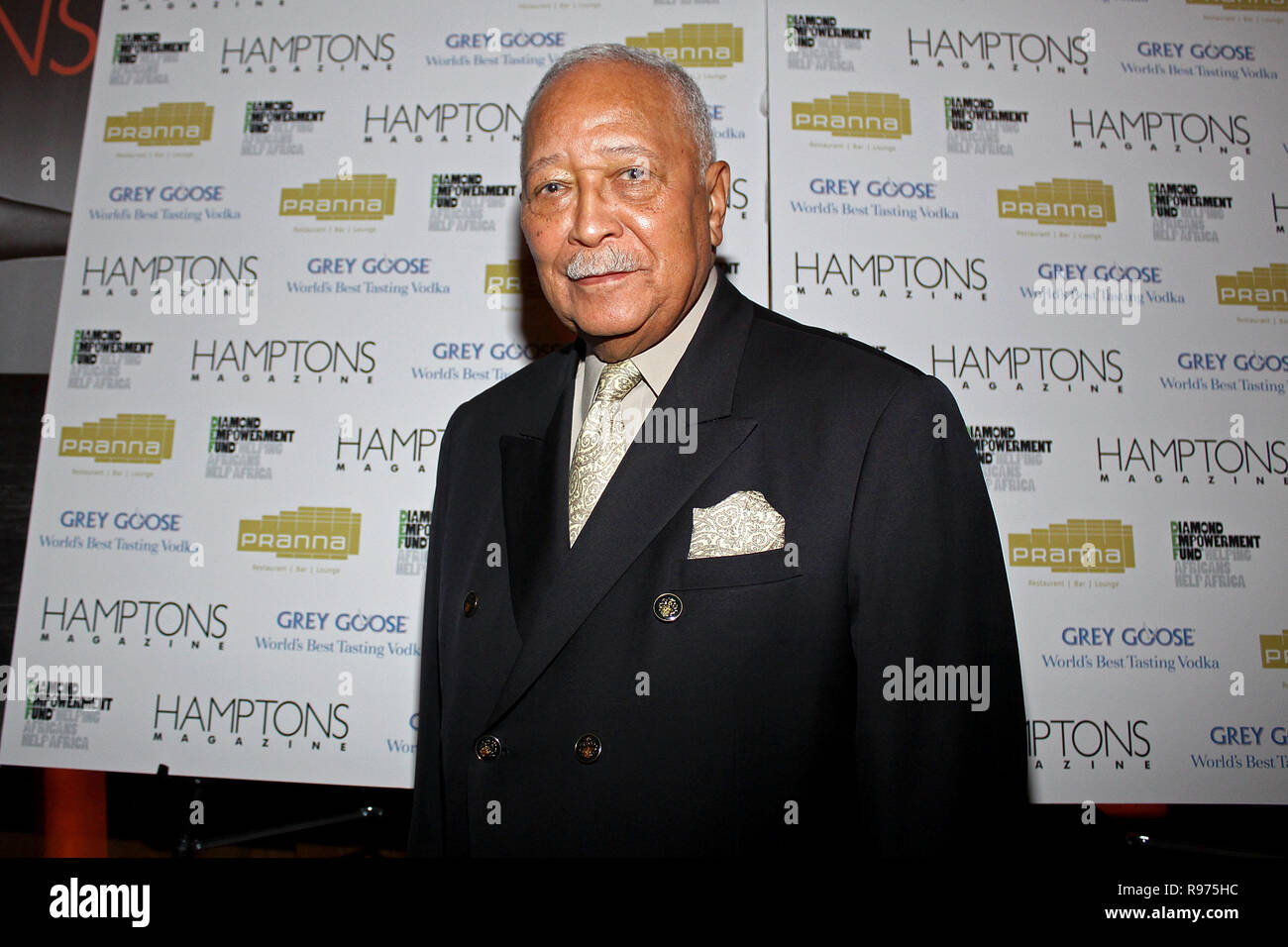 NEW YORK - AUGUST 25: Former New York City Mayor, David Dinkins attends ...