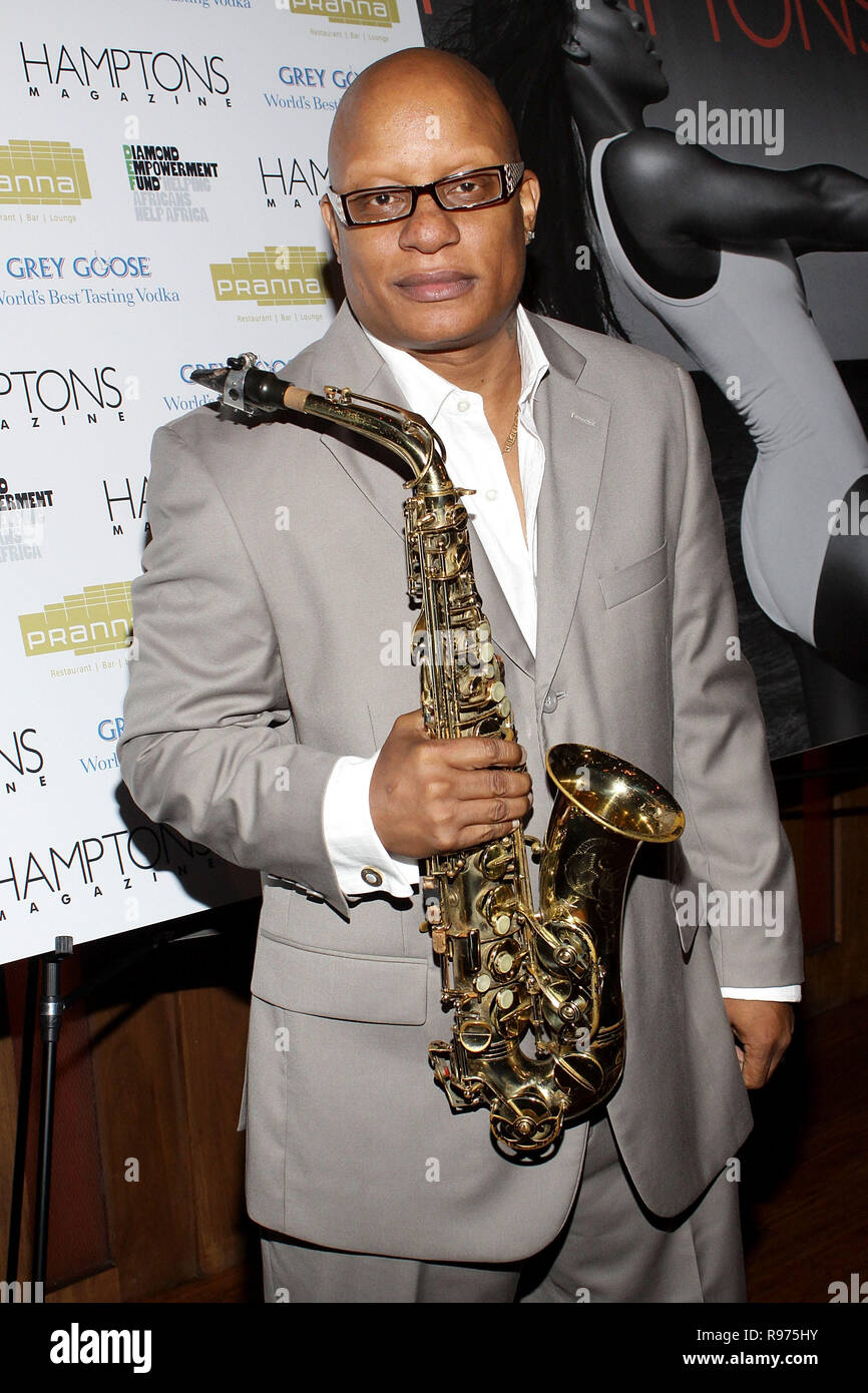 NEW YORK - AUGUST 25: Ski Johnson attends the Hampton's Magazine cover ...