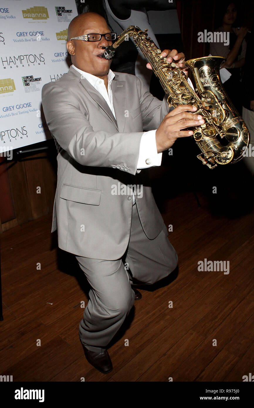 NEW YORK - AUGUST 25: Ski Johnson attends the Hampton's Magazine cover ...