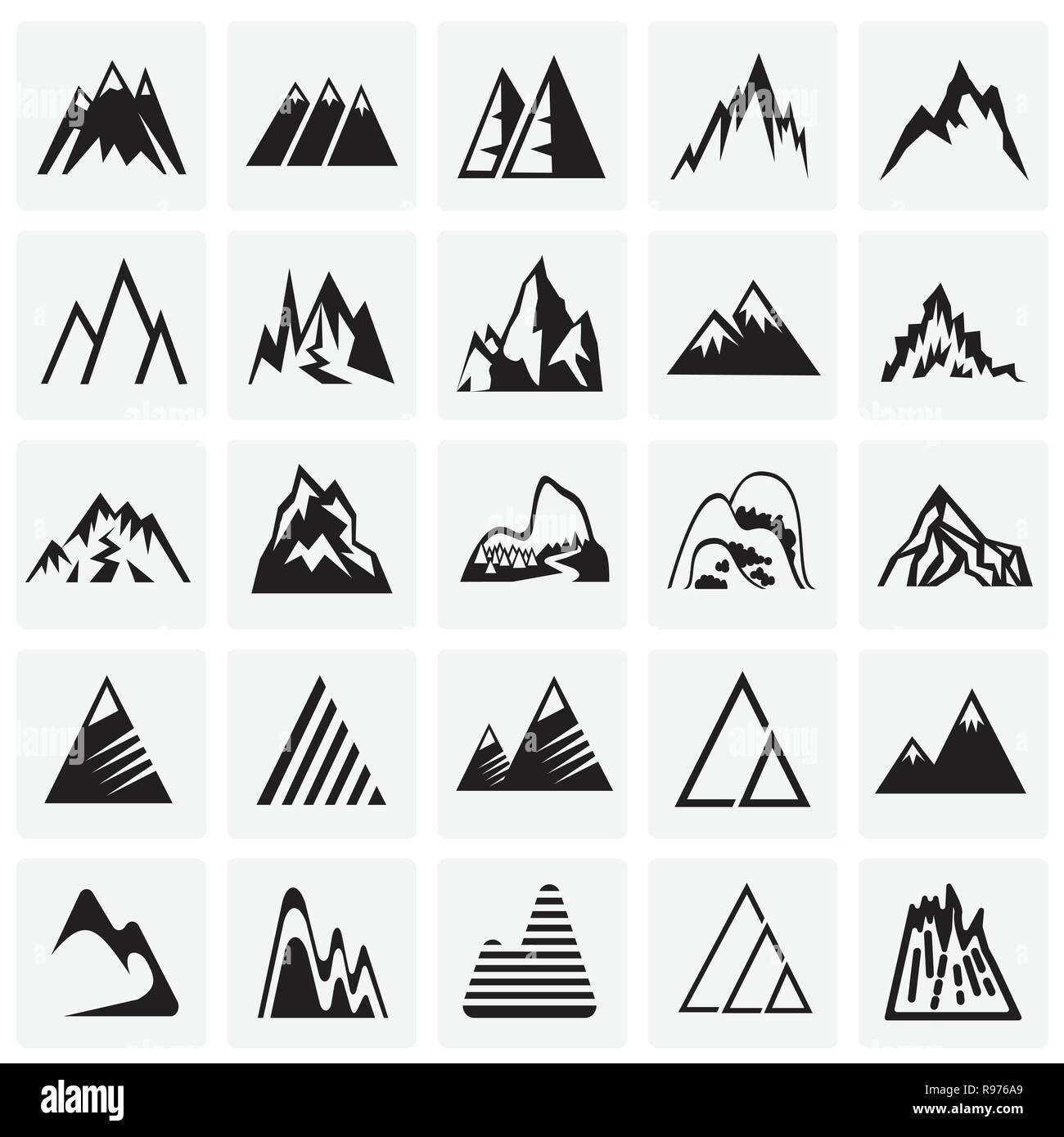 Simple Mountain Icon