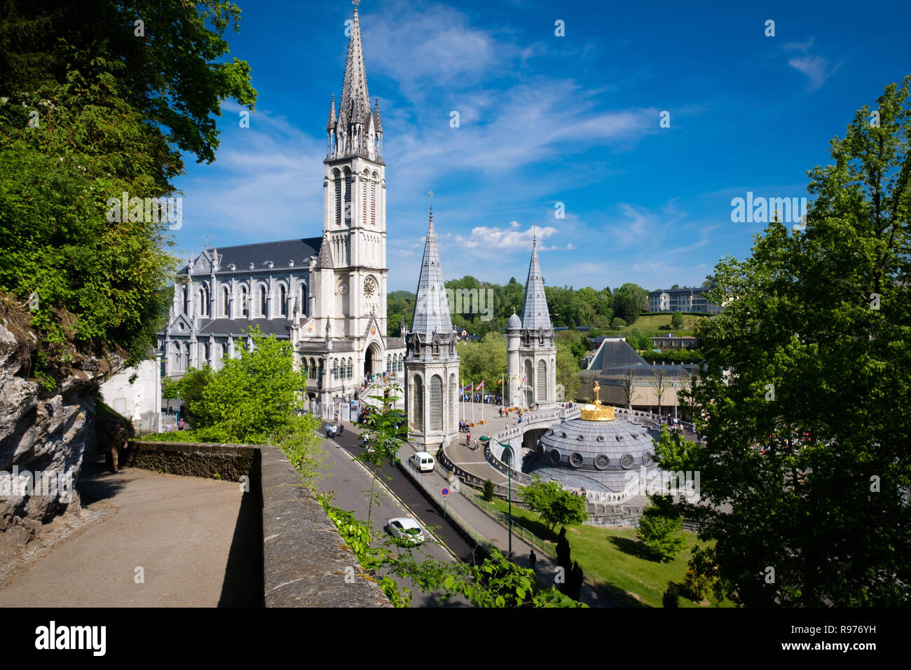 Lourdes (south-western France). 2016/05/20. Sanctuaries most visited ...
