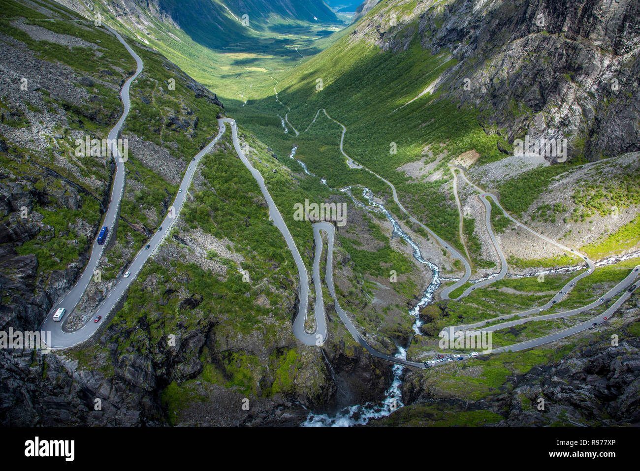 Norway trollstigen river hi-res stock photography and images - Alamy