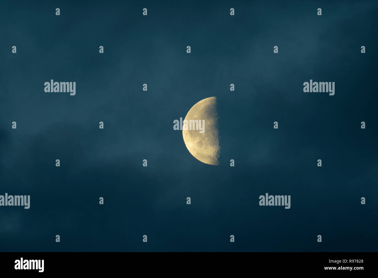 With half moon hi-res stock photography and images - Alamy