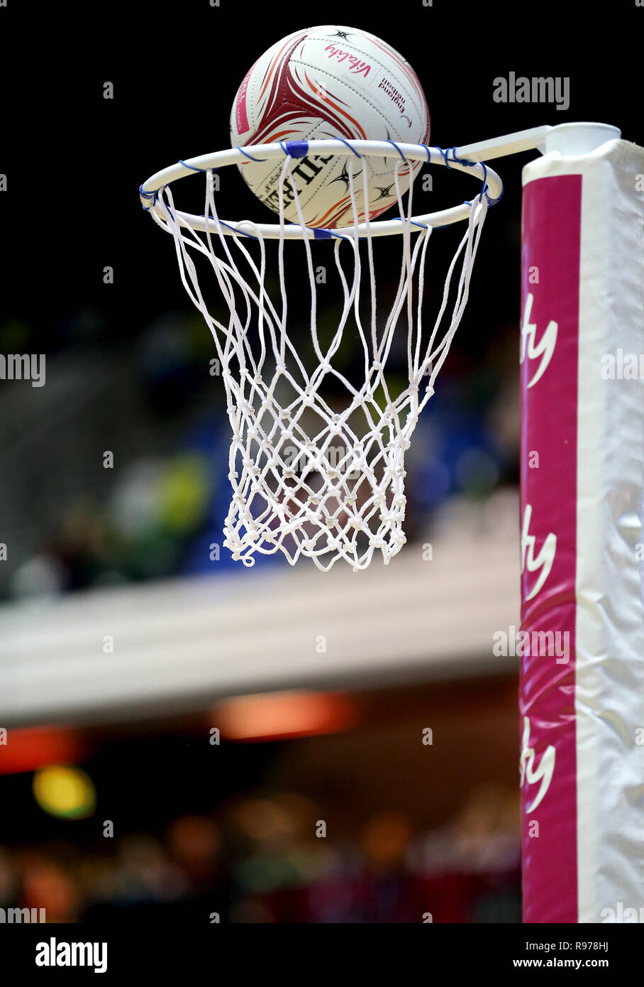 Netball basket hi-res stock photography and images - Alamy