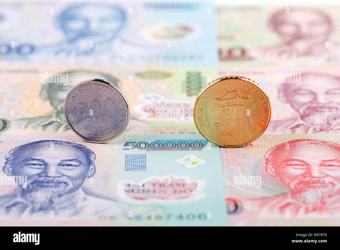 Vietnam coins hi-res stock photography and images - Alamy