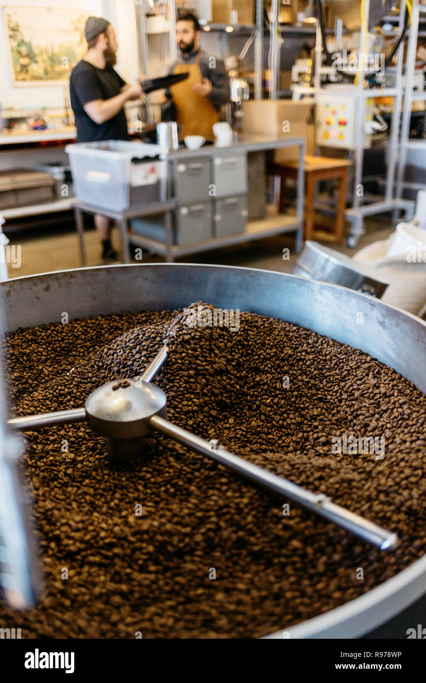 Coffee roasting machine hi-res stock photography and images - Alamy
