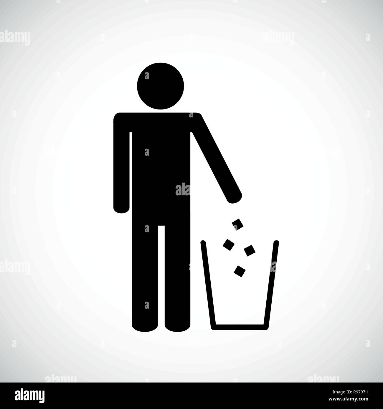 Dustbin man Stock Vector Images - Alamy