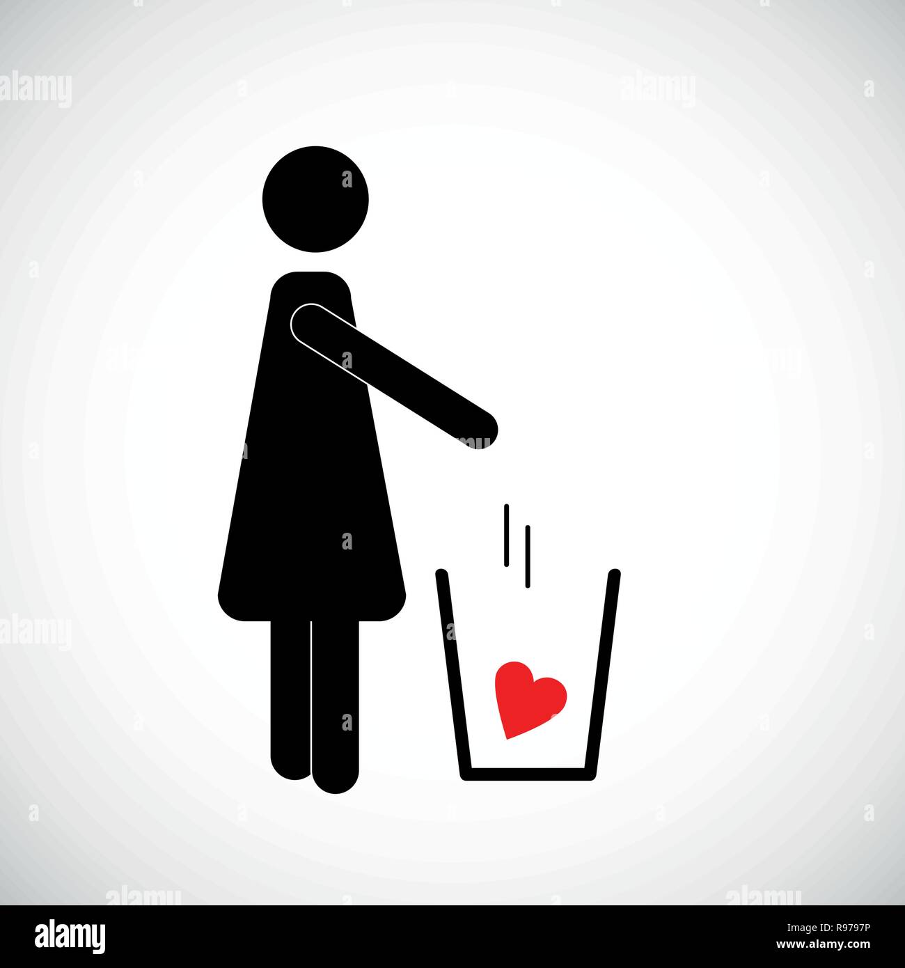 Trash Stock Vector Images - Alamy