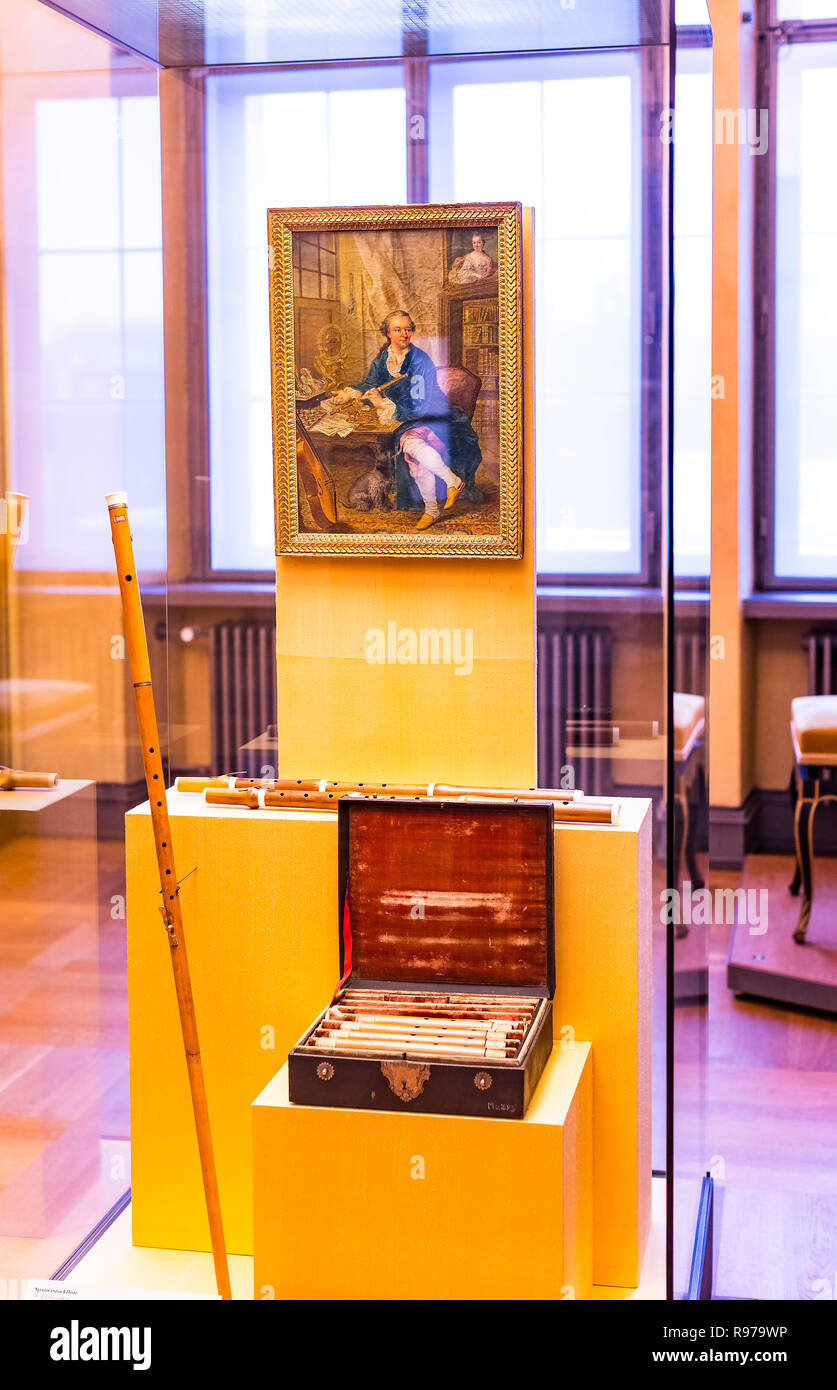 MUNICH, GERMANY - NOVEMBER 27, 2018 : The Represents an exposition of ...