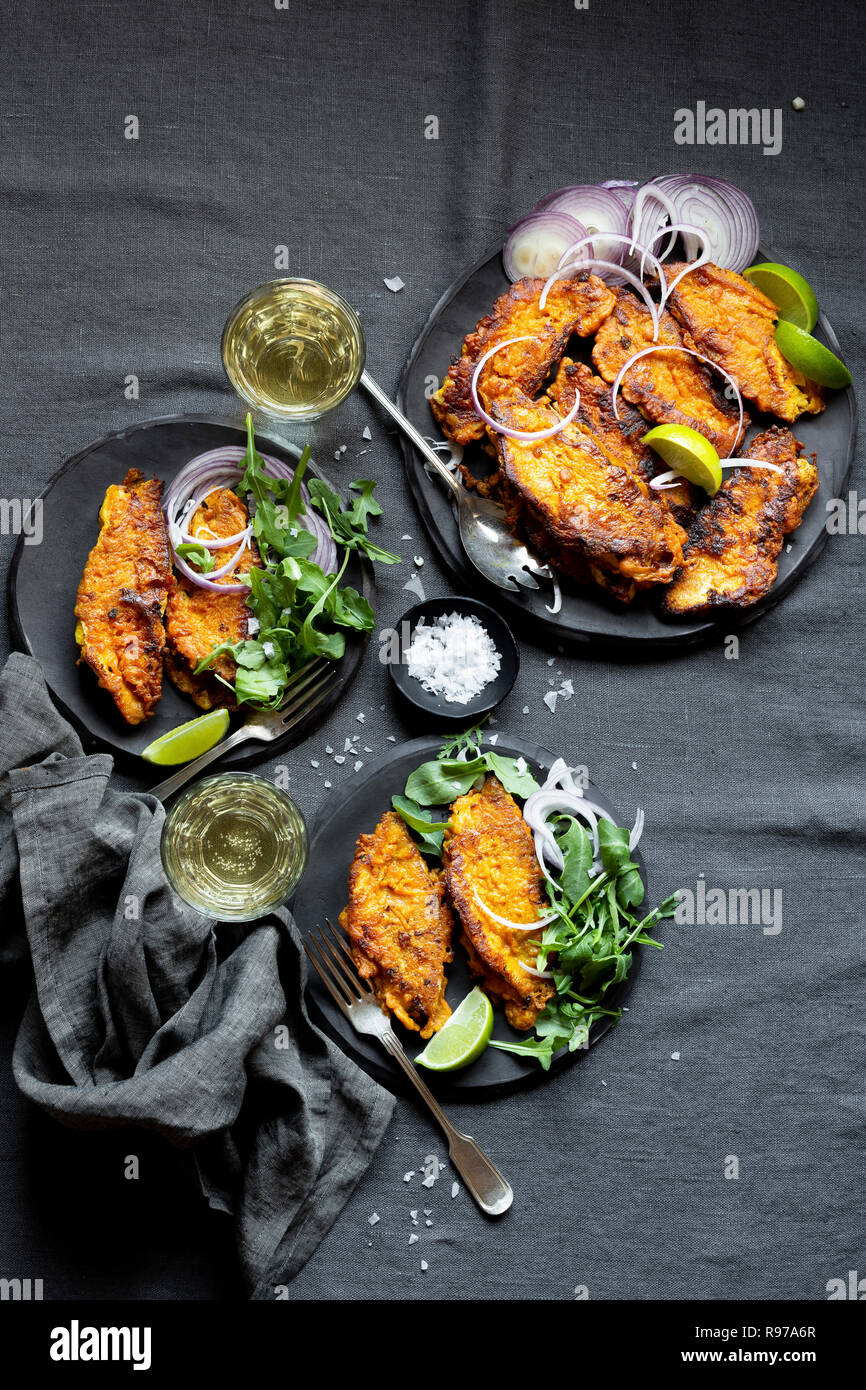 Indian Style Fried Fish Stock Photo - Alamy