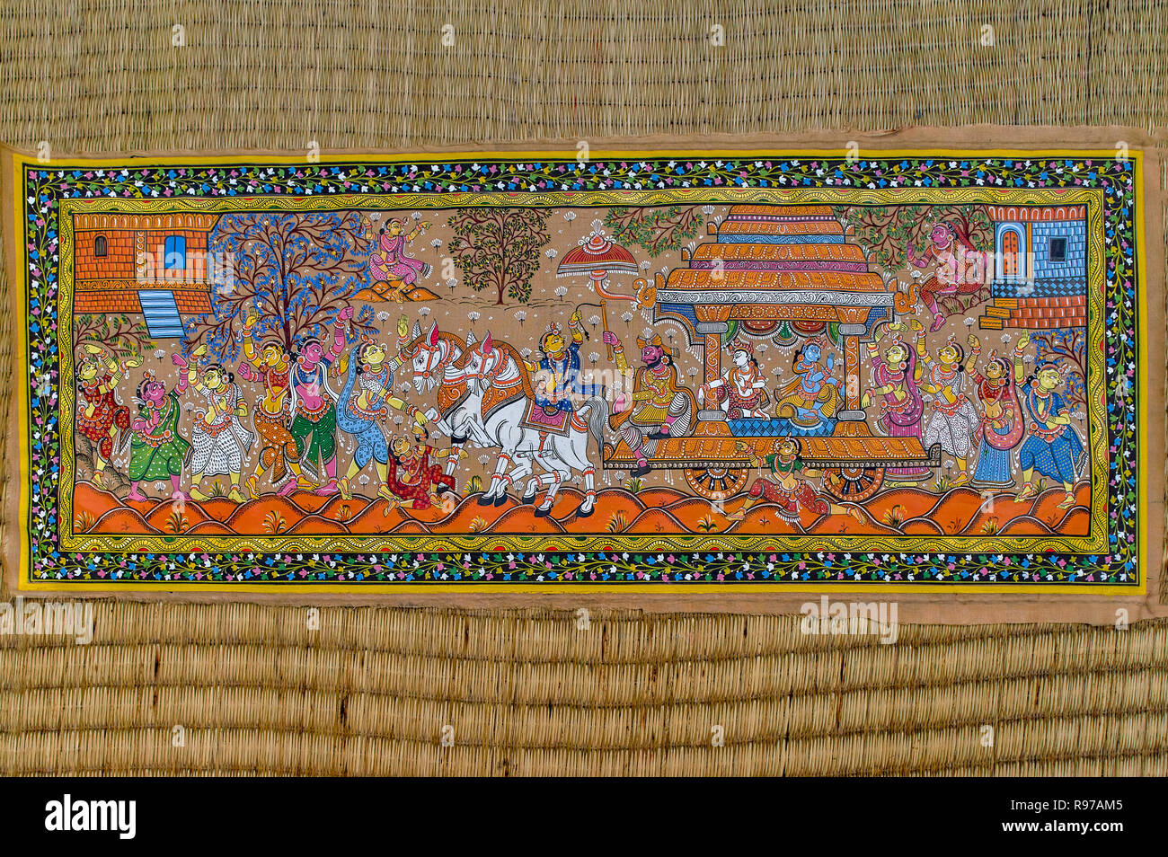 25-Jul-2007-patachitra Raghurajpur a art & craft village near Puri ...