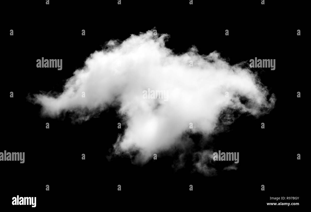 Clouds on black background Stock Photo - Alamy