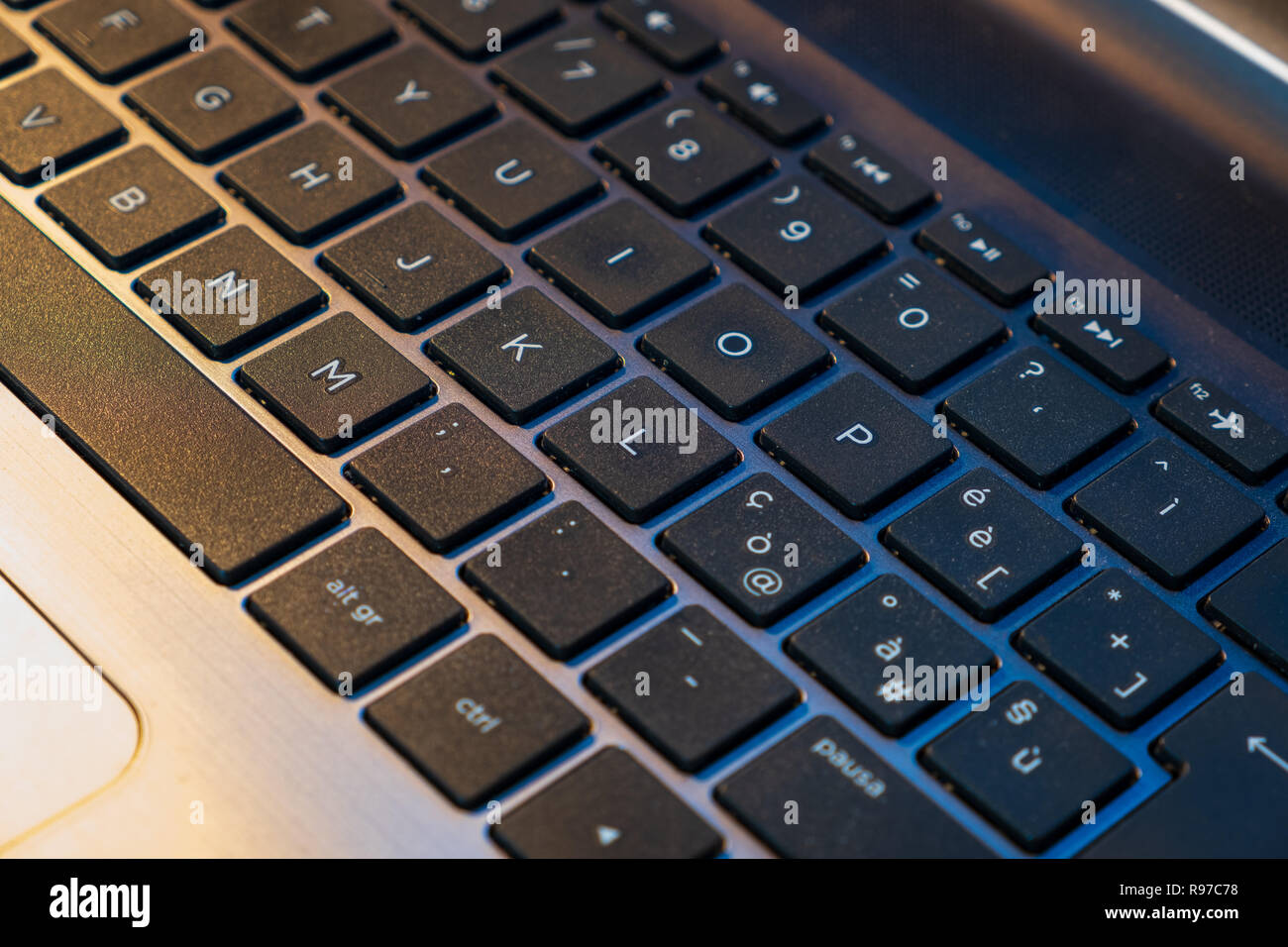 English keyboard hi-res stock photography and images - Alamy