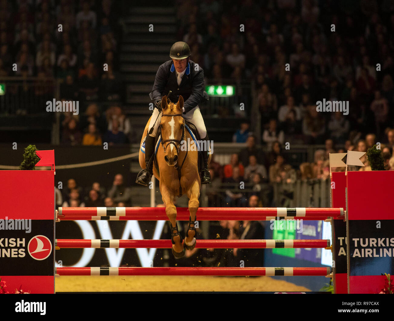 Great Britain's William Funnell riding Billy Angelo competes in the ...