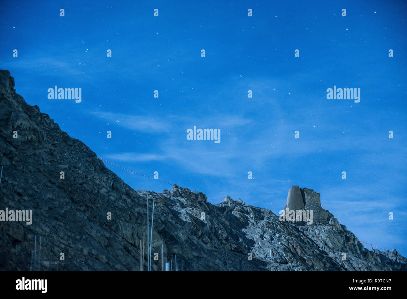 Night sky in Leh, Ladakh (India Stock Photo - Alamy