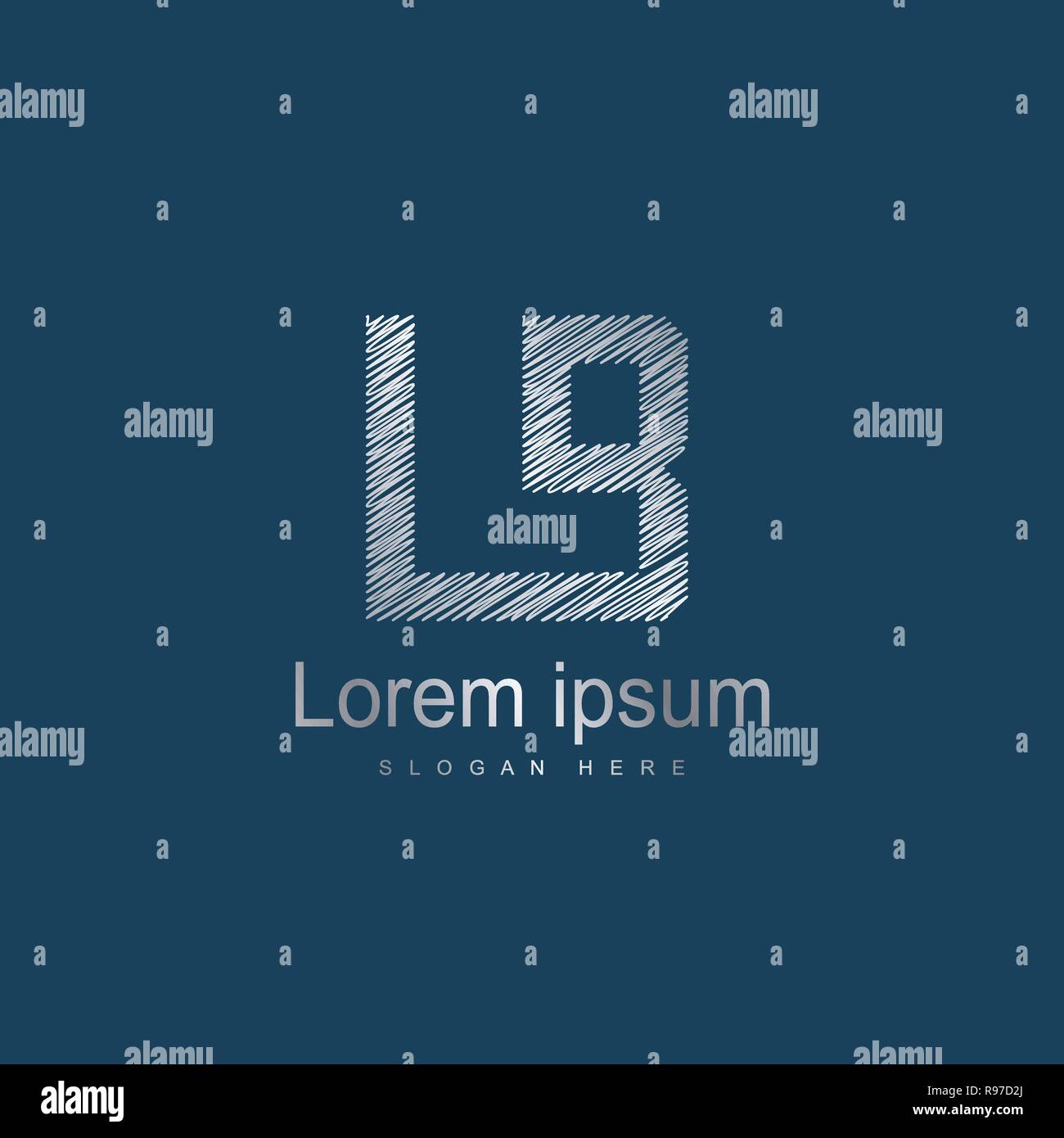 Letter lb logo hi-res stock photography and images - Alamy