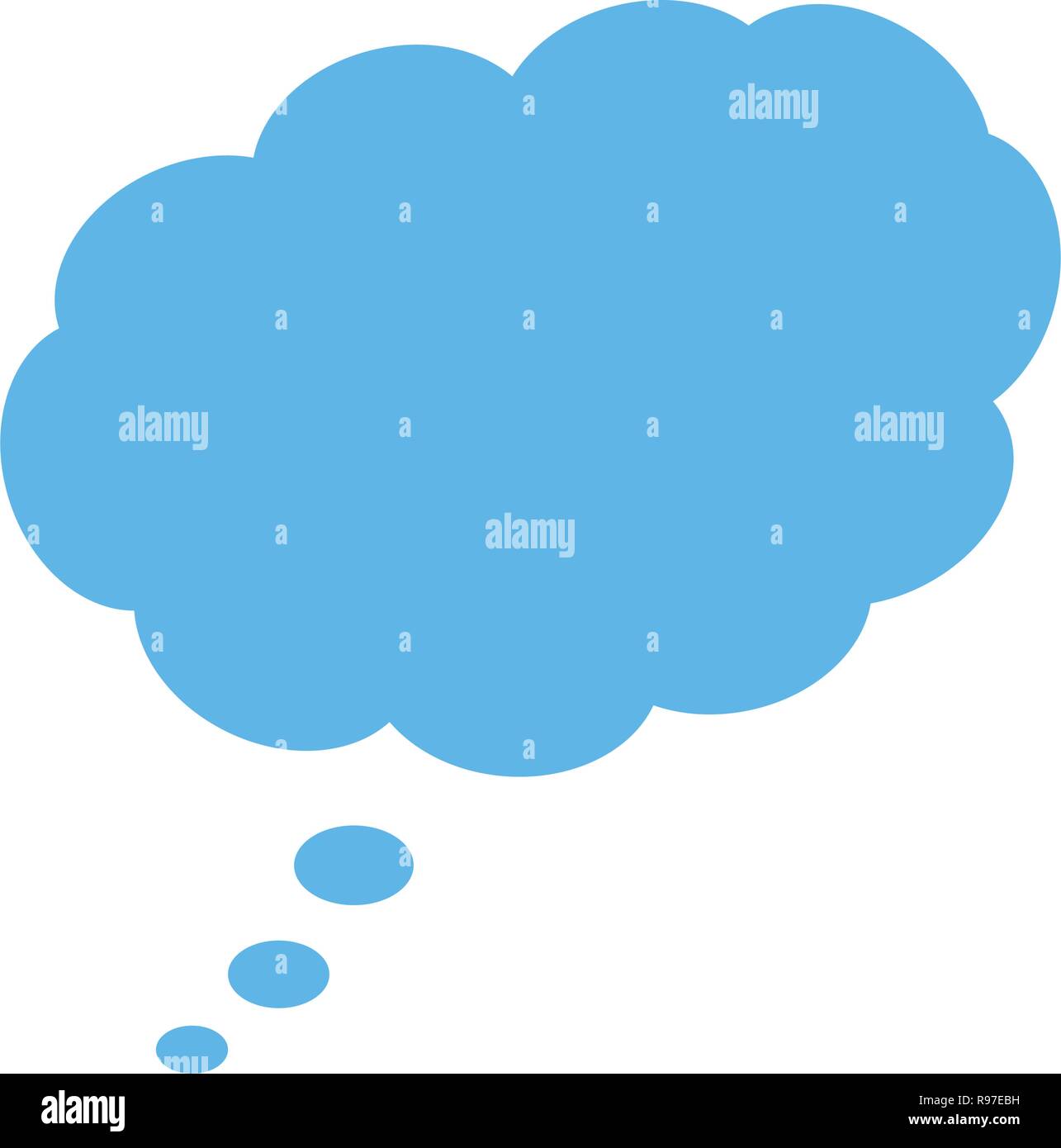 thought cloud icon Stock Vector Image & Art - Alamy