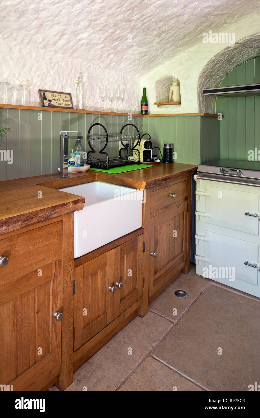 Rockhouse Retreat, a cave home carved from an 800 year old cave by ...